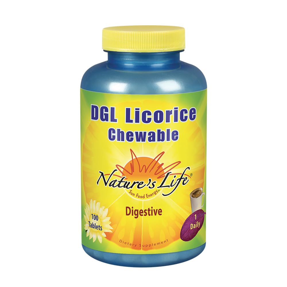 DGL licorice chewable tablets