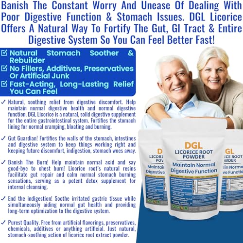 DGL licorice root for digestion