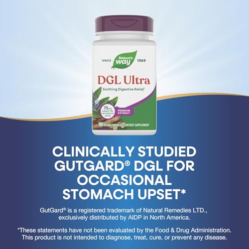 DGL licorice root for stomach comfort