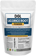 DGL licorice root powder supplement