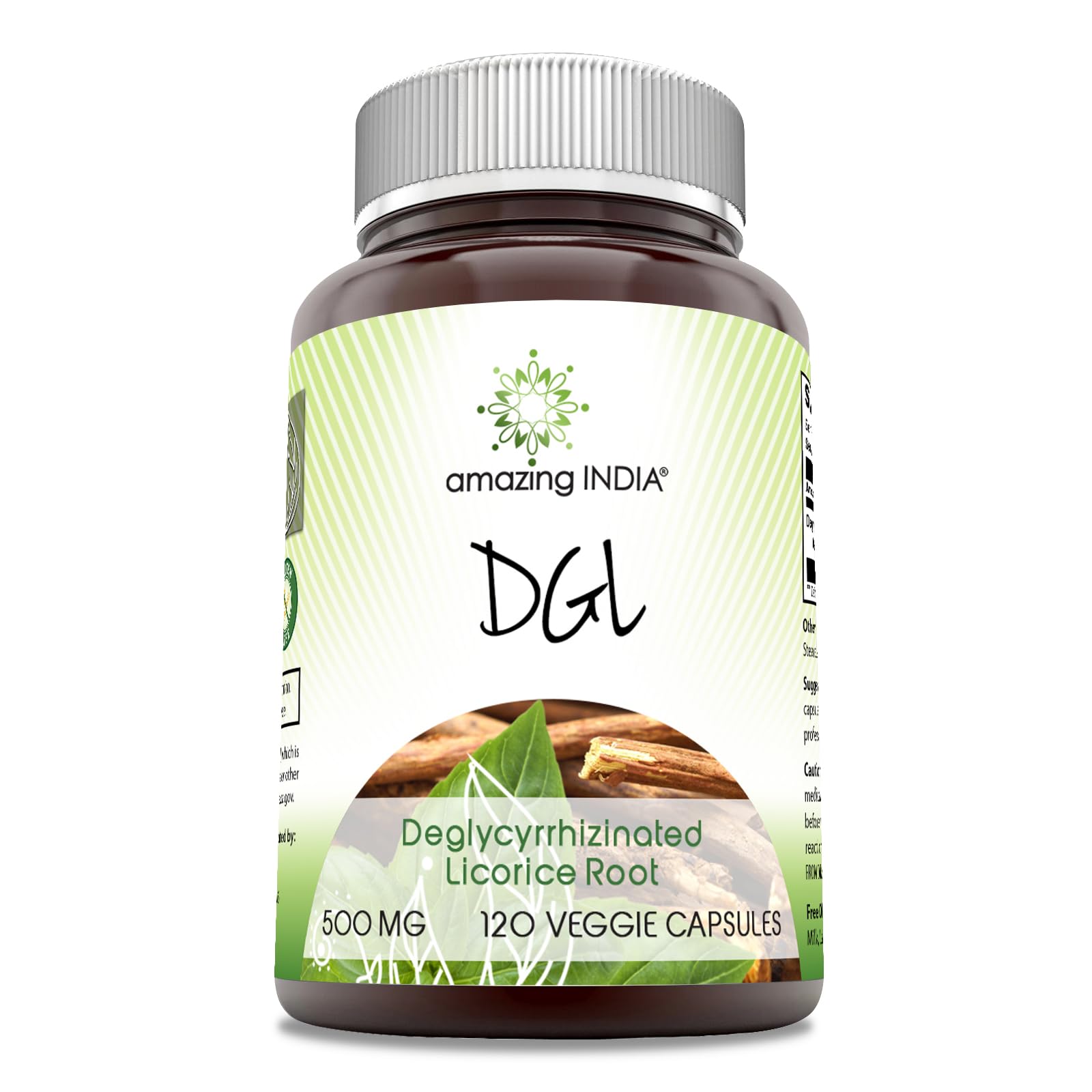 DGL licorice root vegan capsules