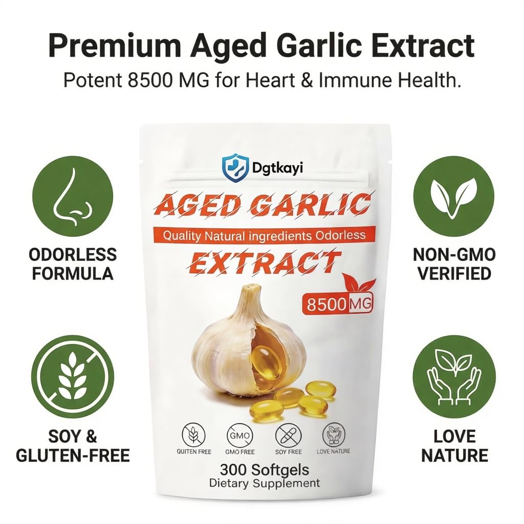 Dgtkayi herbal garlic softgels