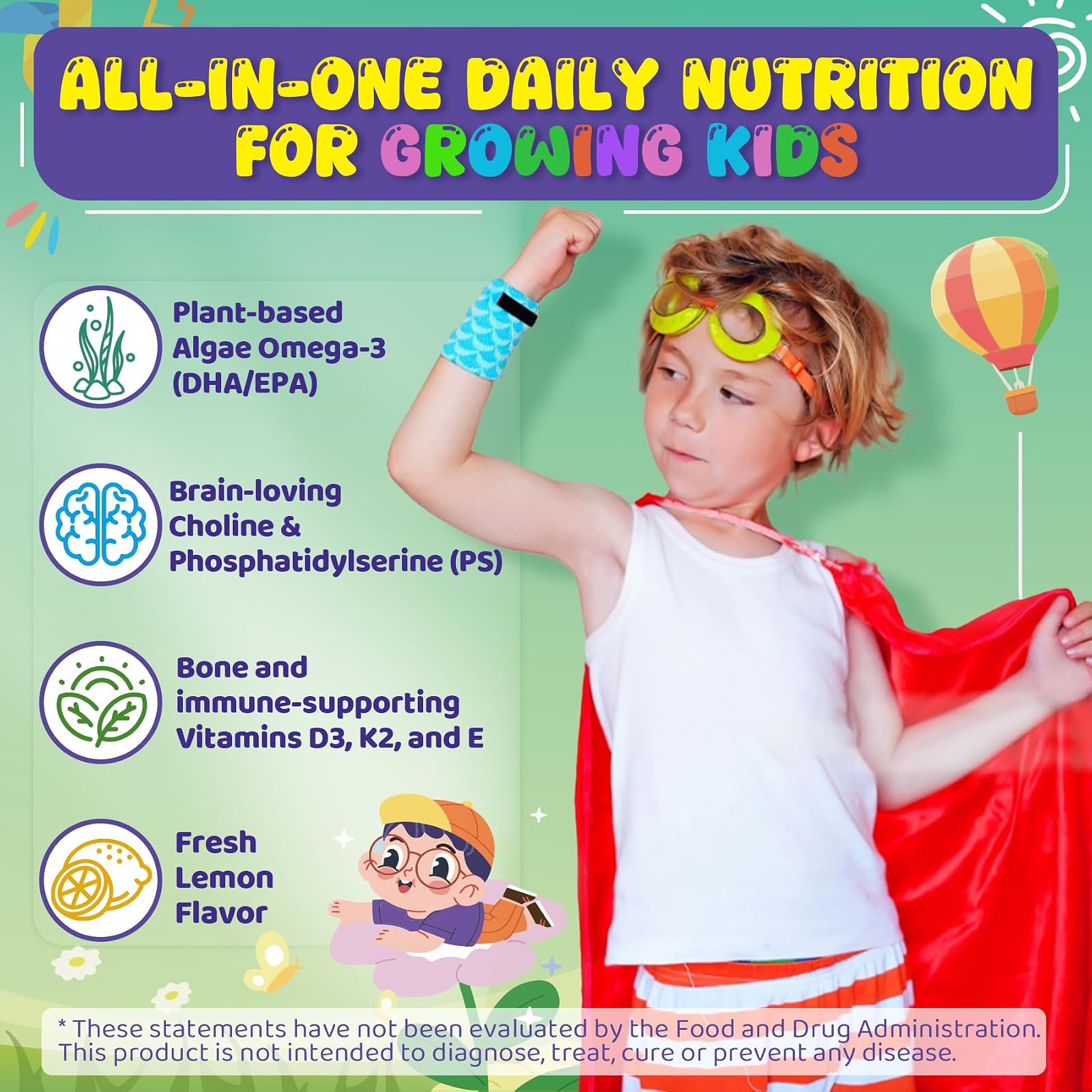 DHA and EPA gummies for kids