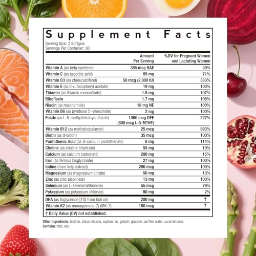 DHA and folate prenatal support