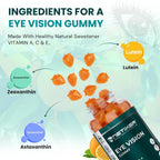 DHA enriched eye support gummies