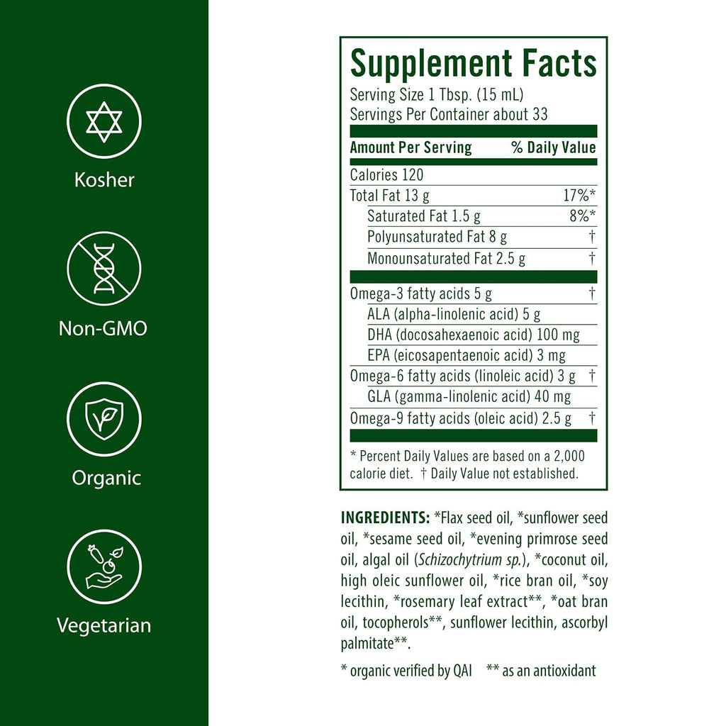 DHA enriched fish oil supplement