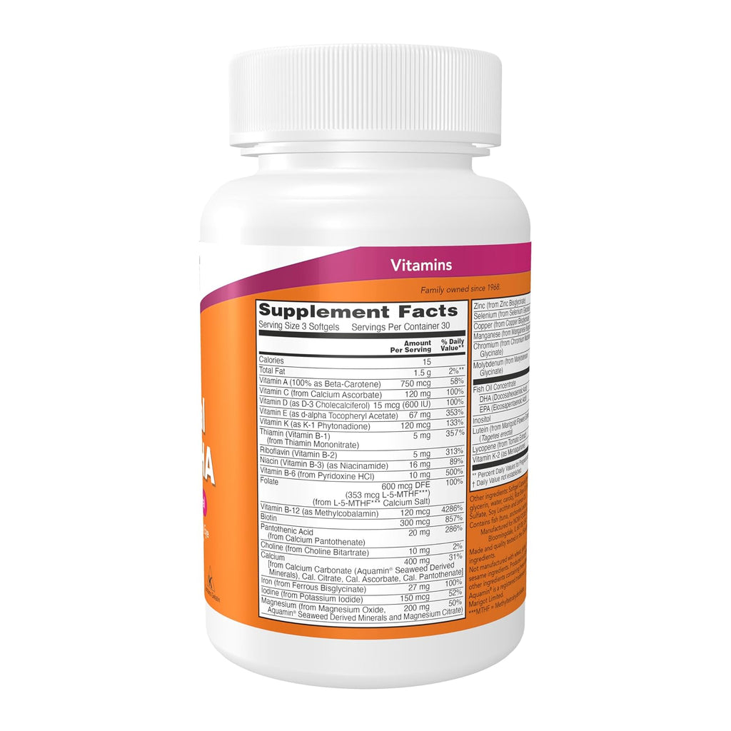 DHA enriched prenatal gels for healthy pregnancy