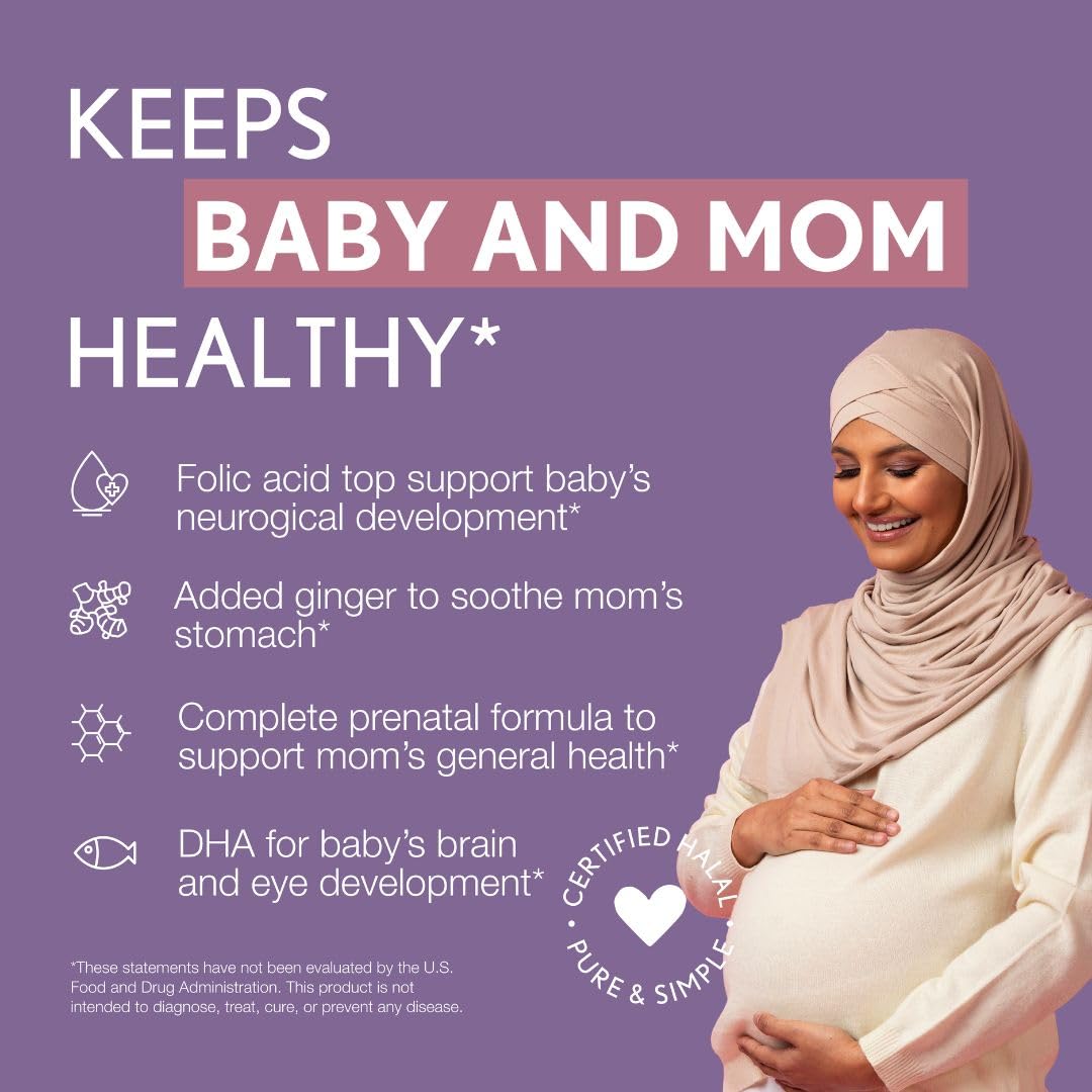 DHA enriched prenatal vitamins