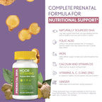 DHA enriched prenatal vitamins