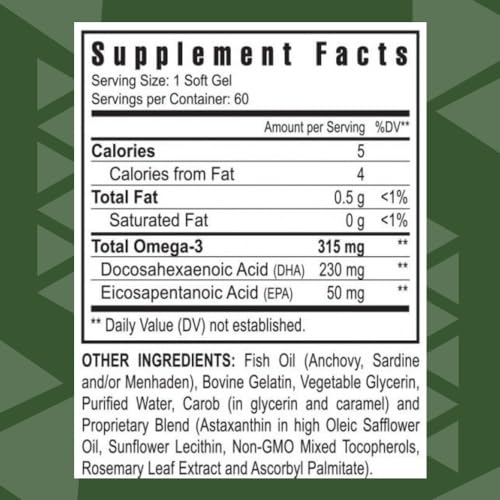DHA EPA blend for memory