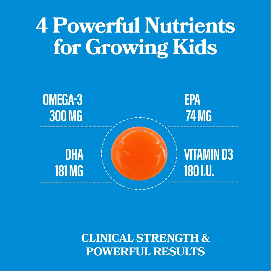 DHA EPA gummies for children