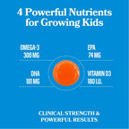 DHA EPA gummies for children