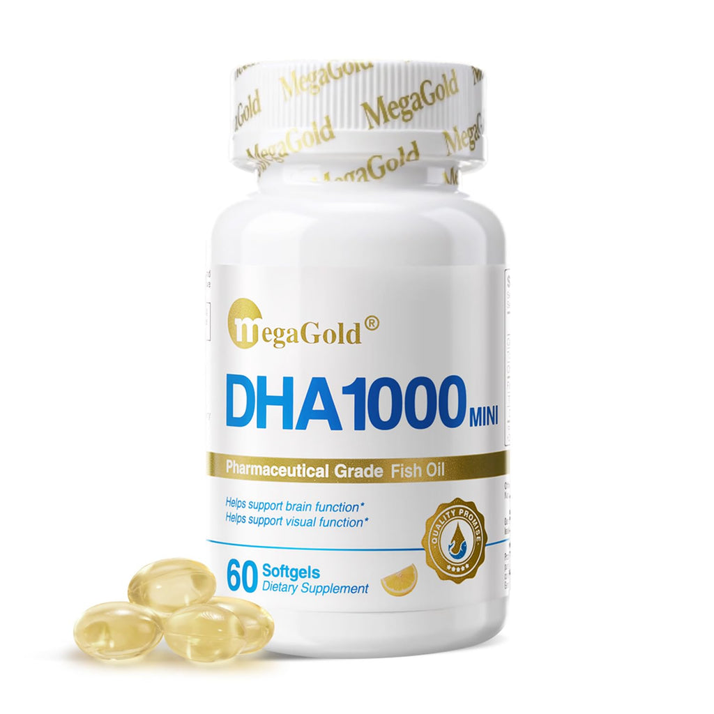 DHA fish oil mini softgels