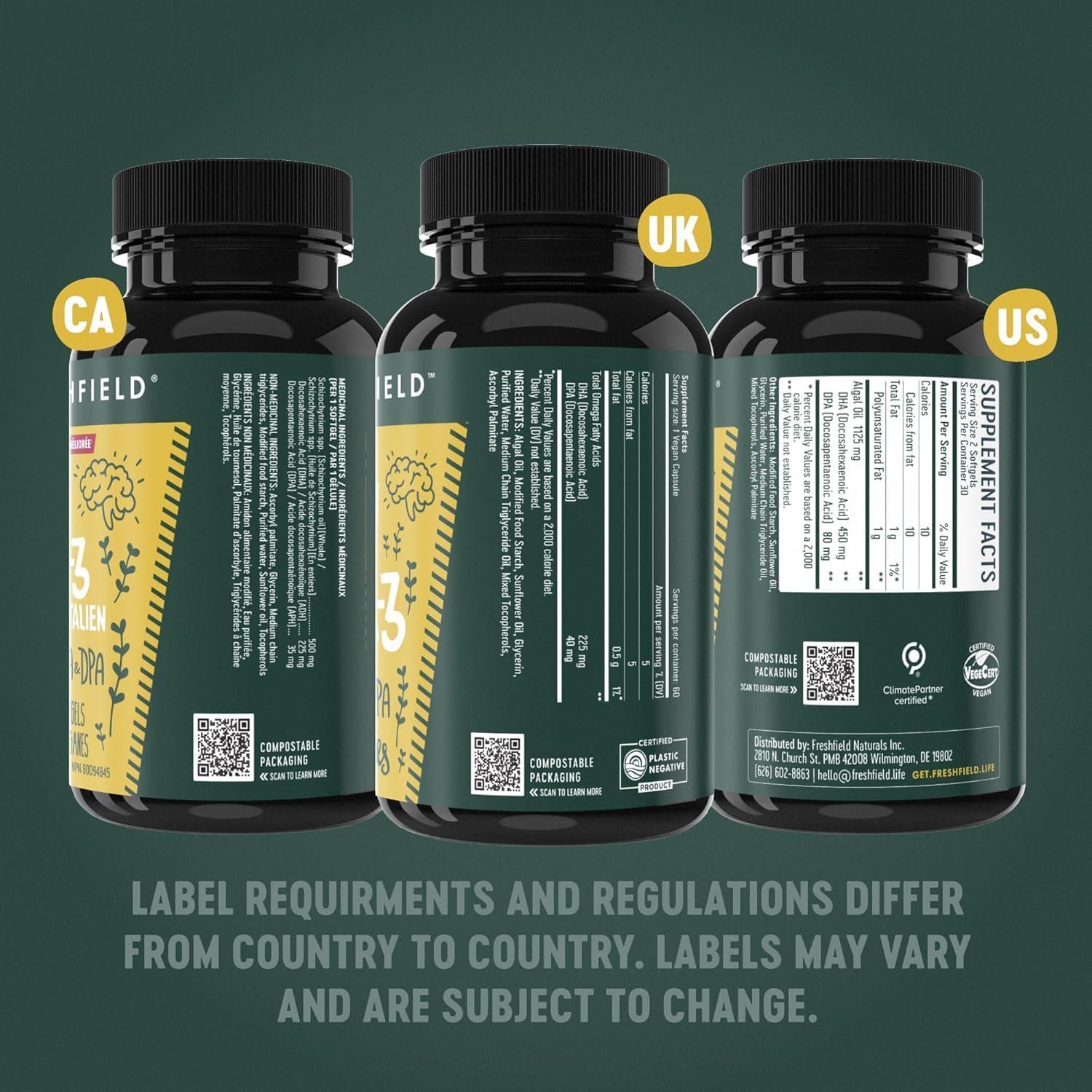 DHA rich omega 3 supplement