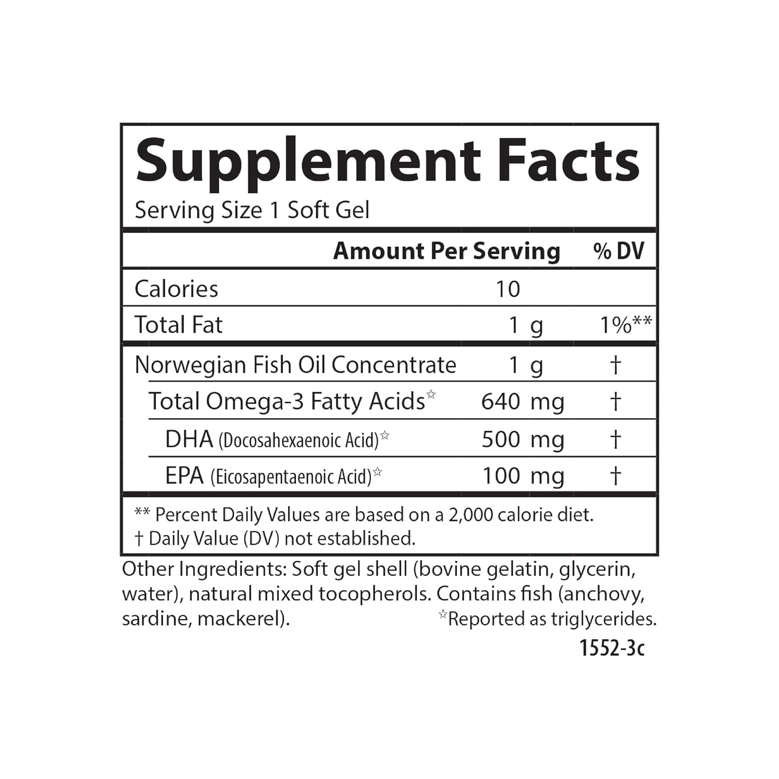 DHA supplement for overall health