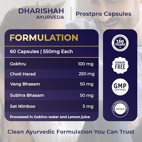 Dharishah Ayurveda men's health support