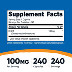 DHEA 100 mg capsules for women