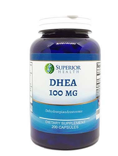 DHEA 100mg blended vitamin capsules