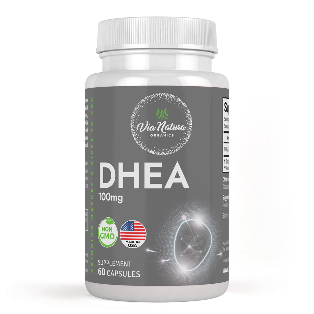 DHEA 100mg blended vitamin capsules