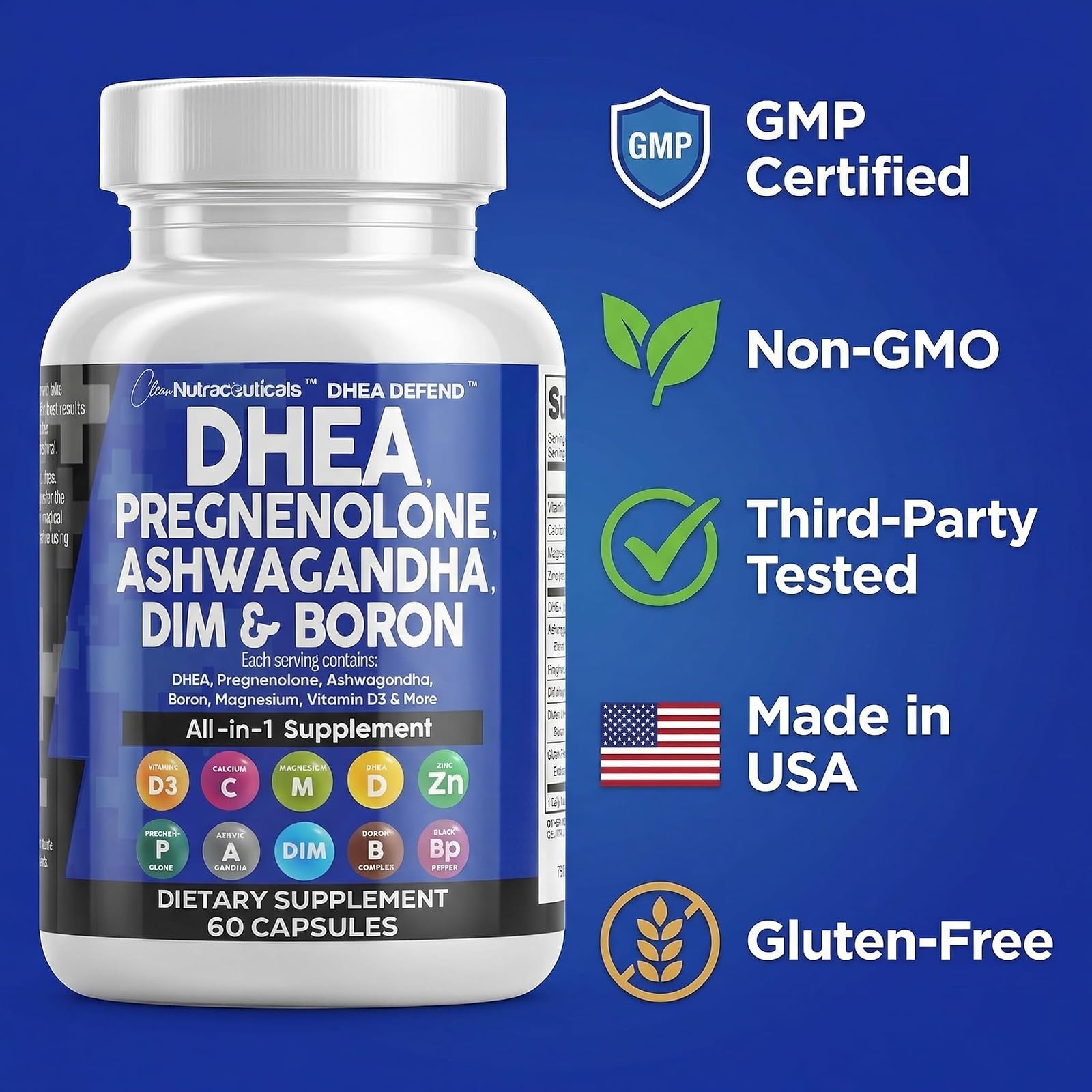 DHEA 200 mg kids multivitamin benefits