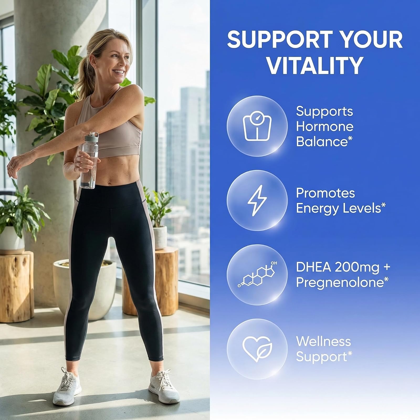 DHEA 200 mg multivitamin for men