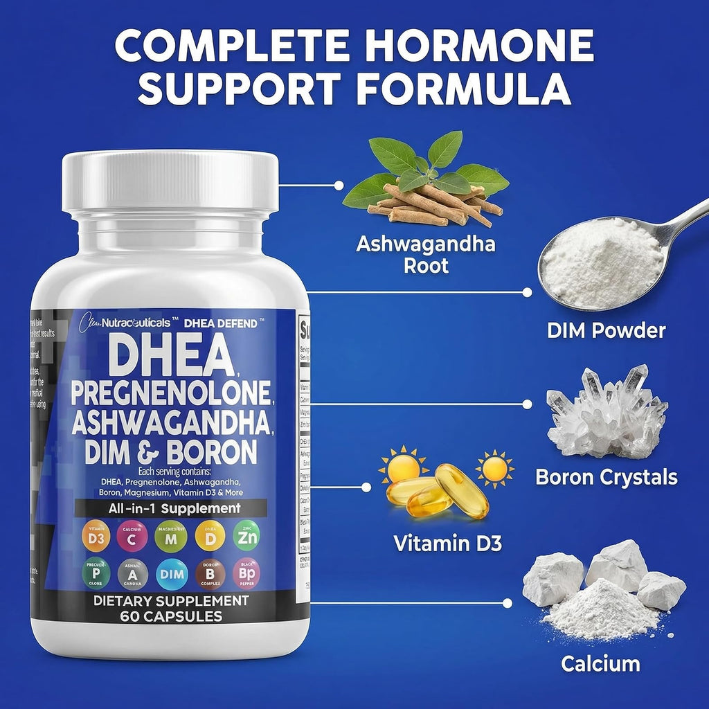 DHEA 200 mg multivitamin for seniors