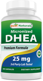 DHEA 25 mg capsules for wellness