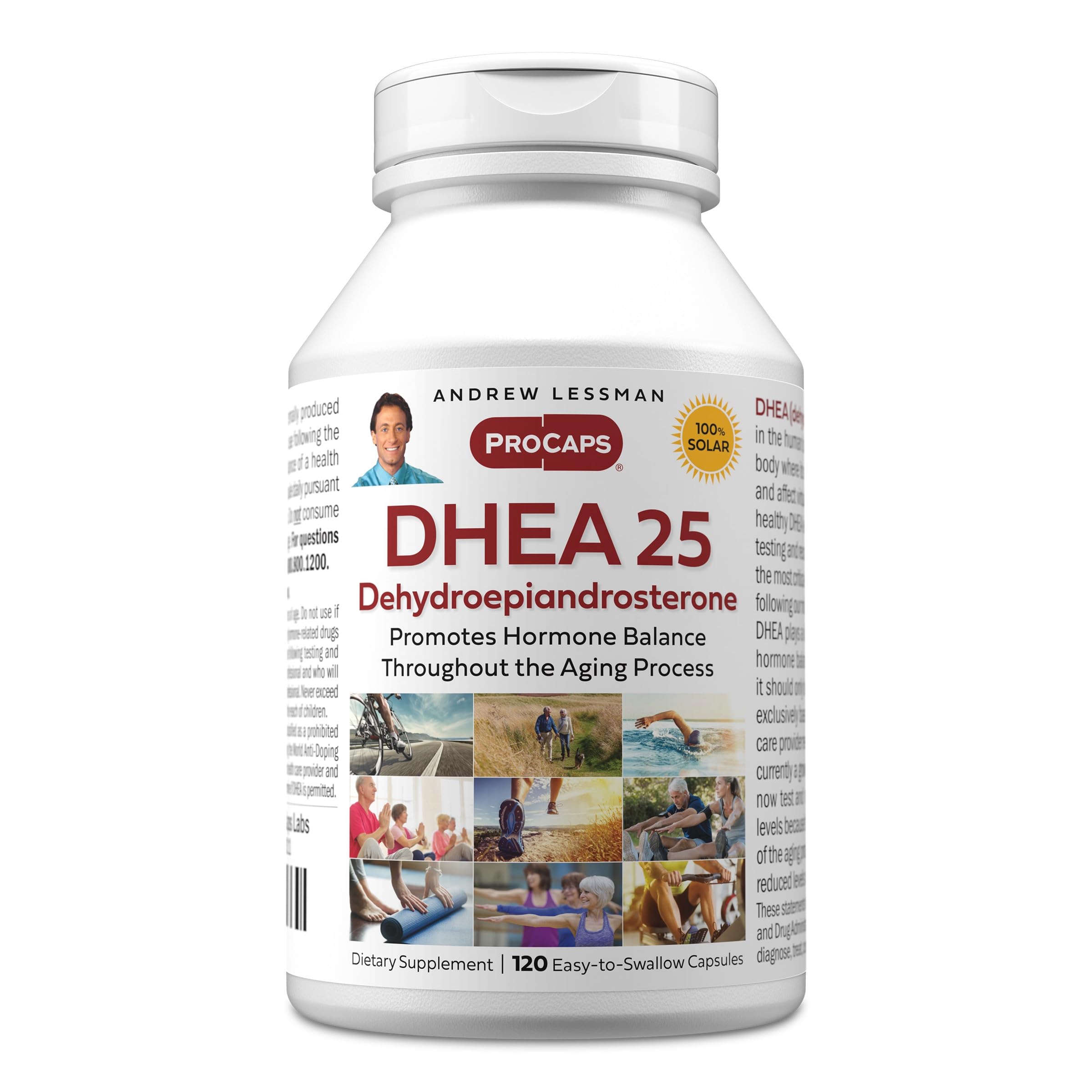 DHEA 25 mg hormone balance support