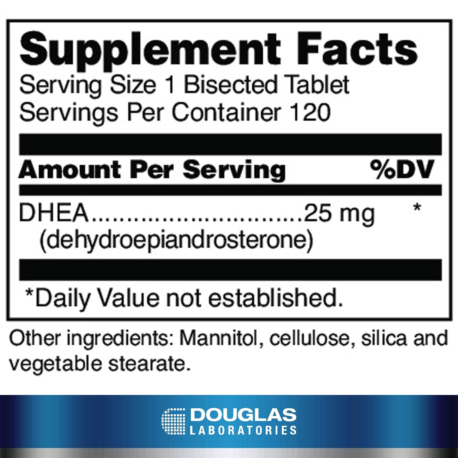 DHEA 25 mg multivitamin for men
