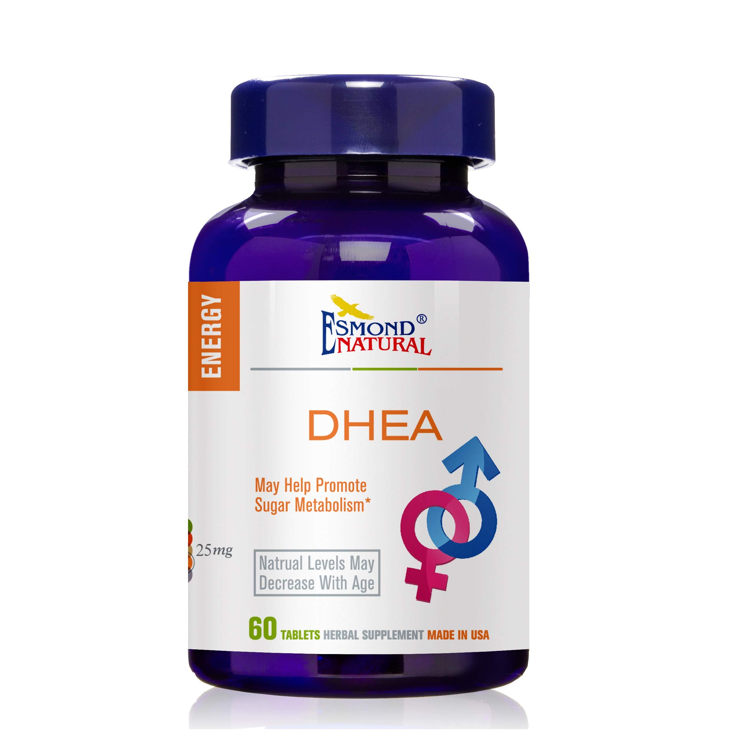 DHEA 25mg blended vitamin supplement