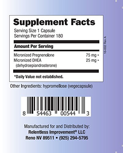 Dhea 25mg for enhanced vitality