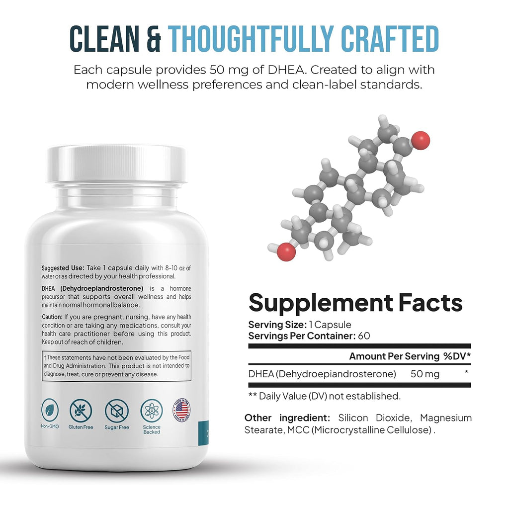 DHEA 50 mg daily vitality formula