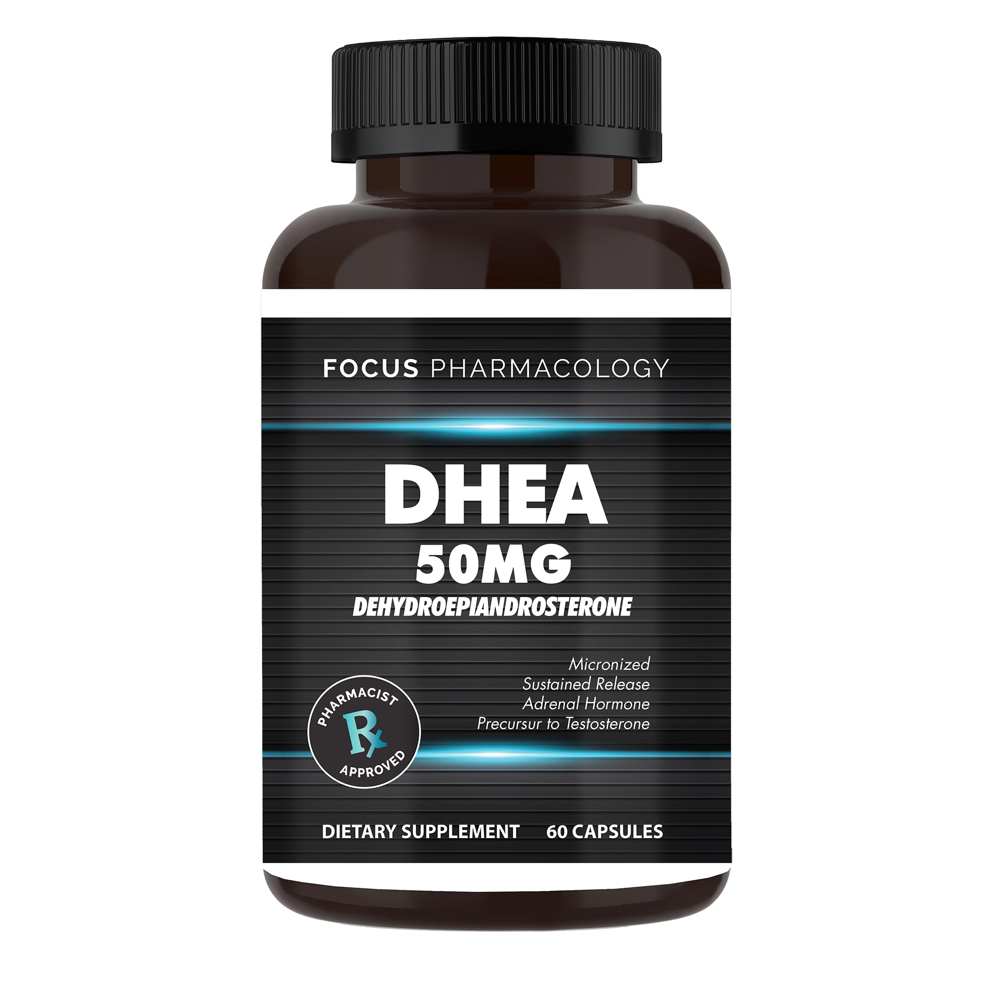 DHEA 50MG capsules for energy support