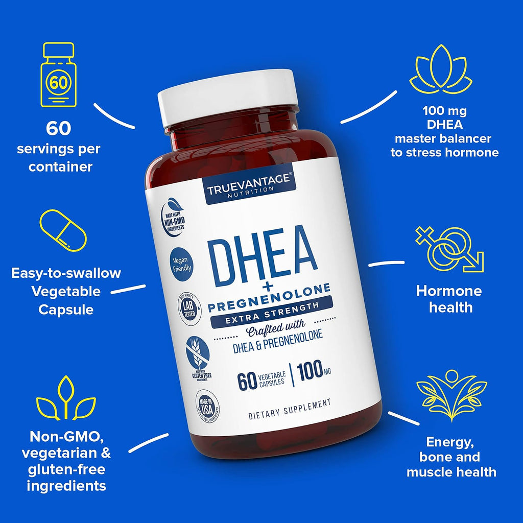 DHEA and pregnenolone for vitality