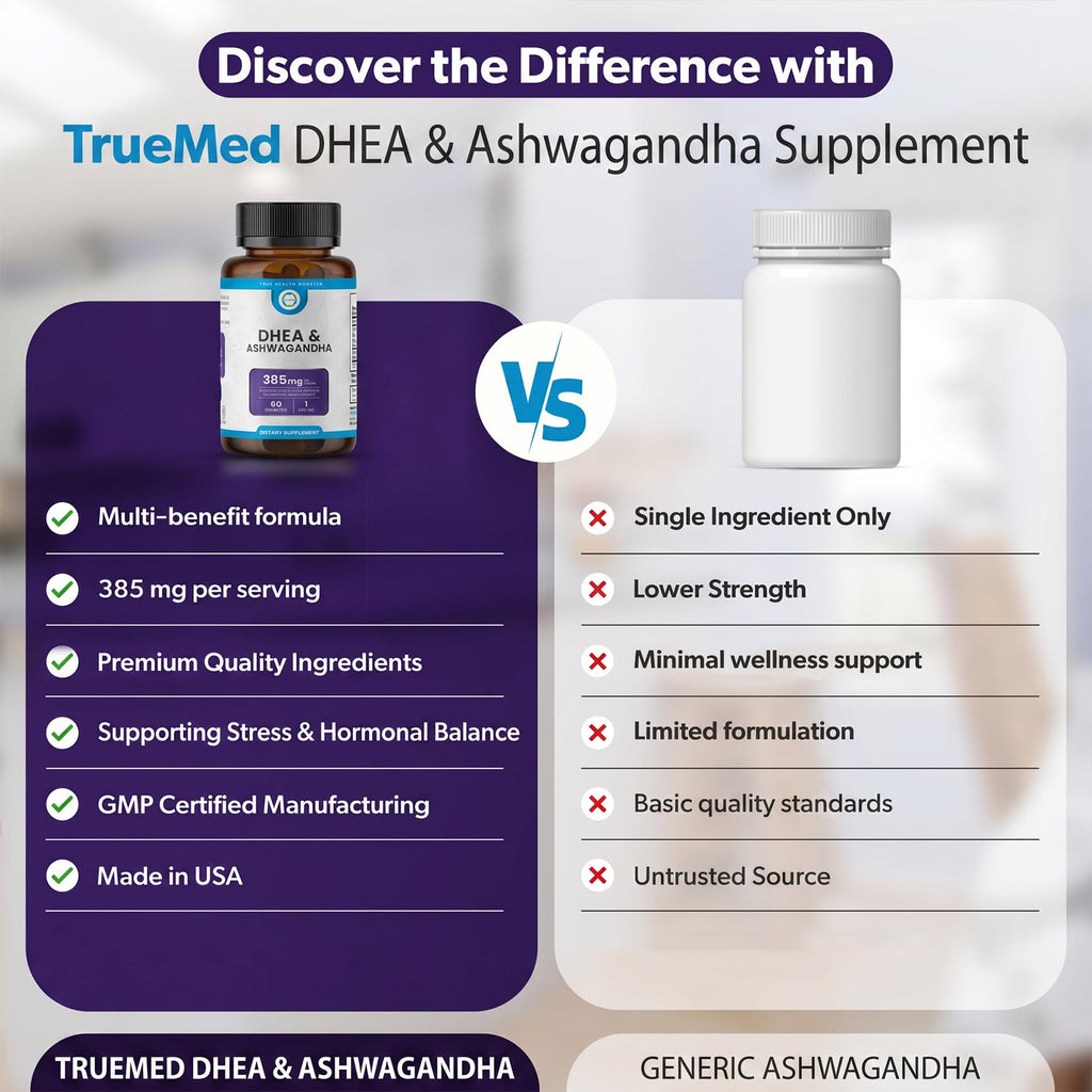 DHEA Ashwagandha immune support capsules