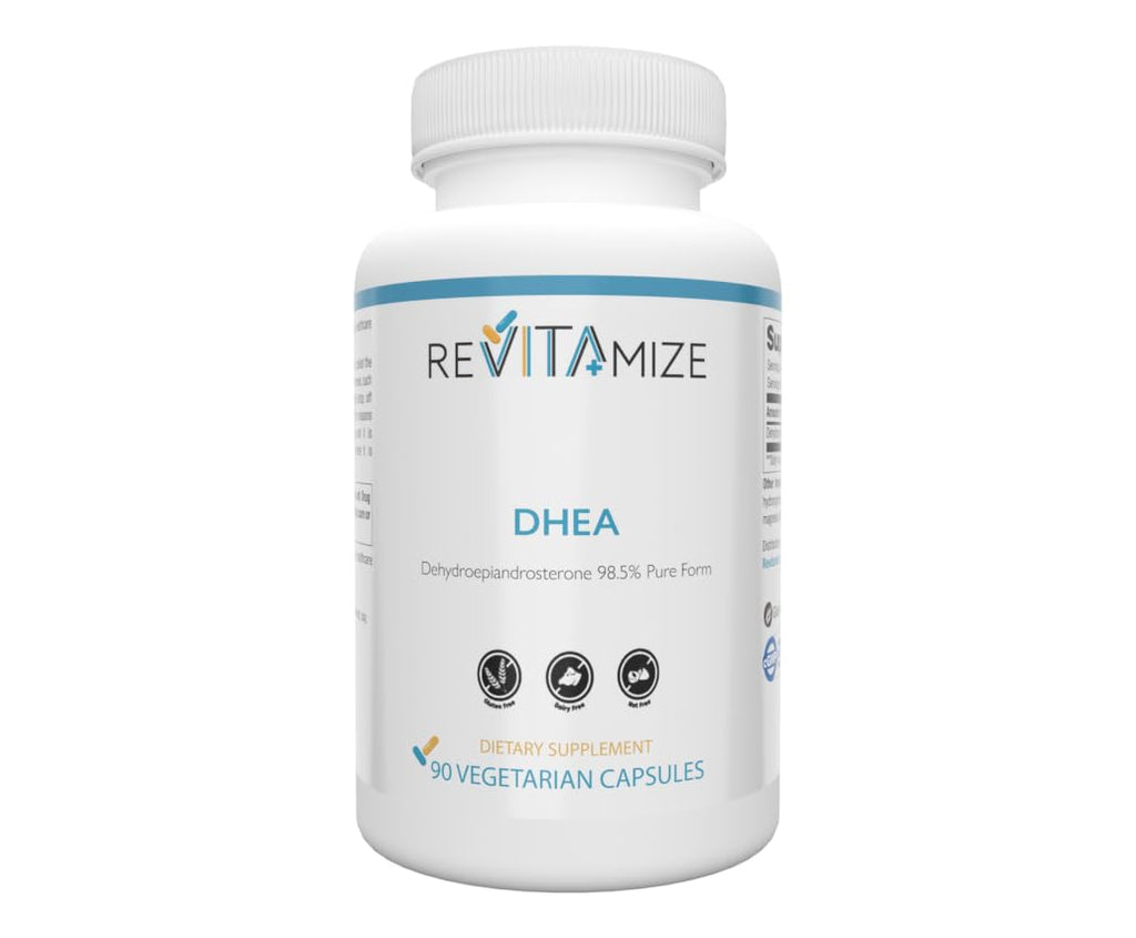 DHEA blended vitamin supplement for vitality