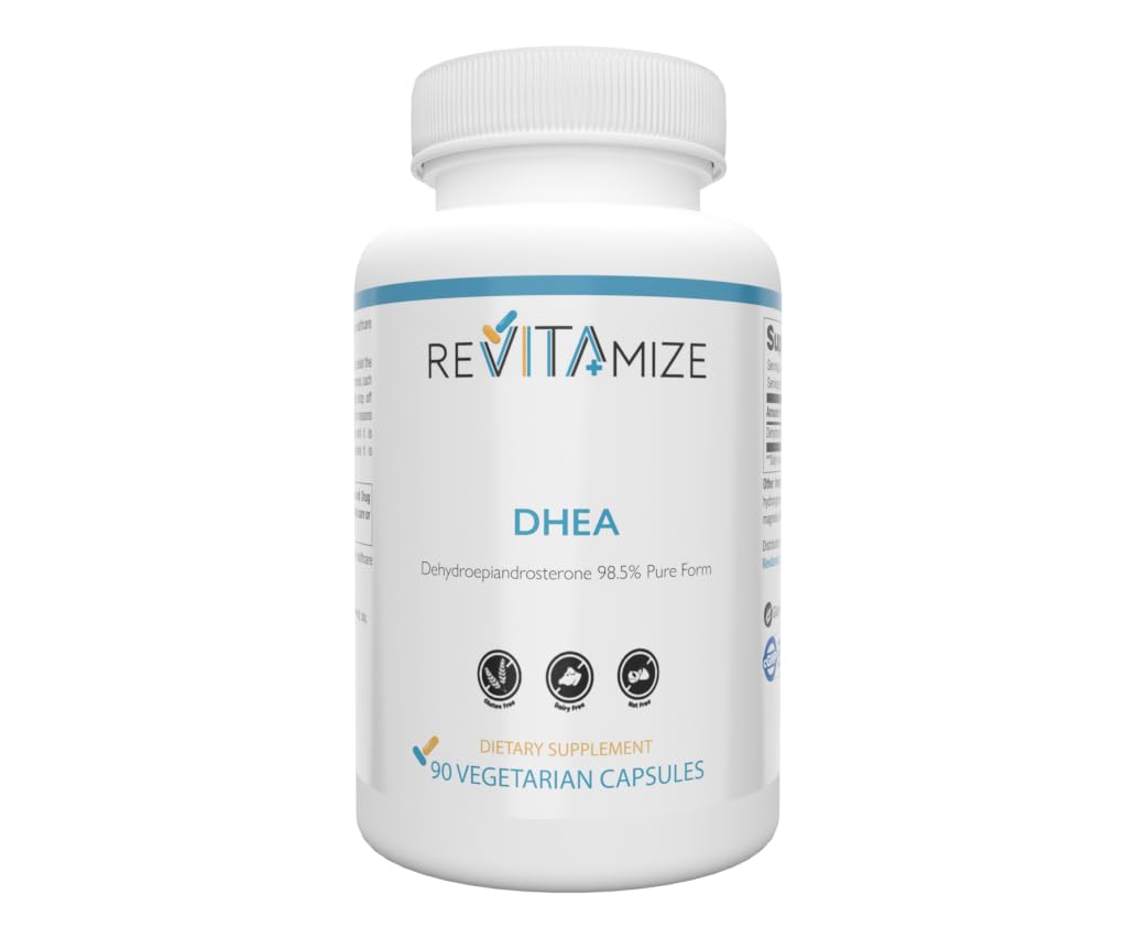 DHEA blended vitamin supplement for vitality