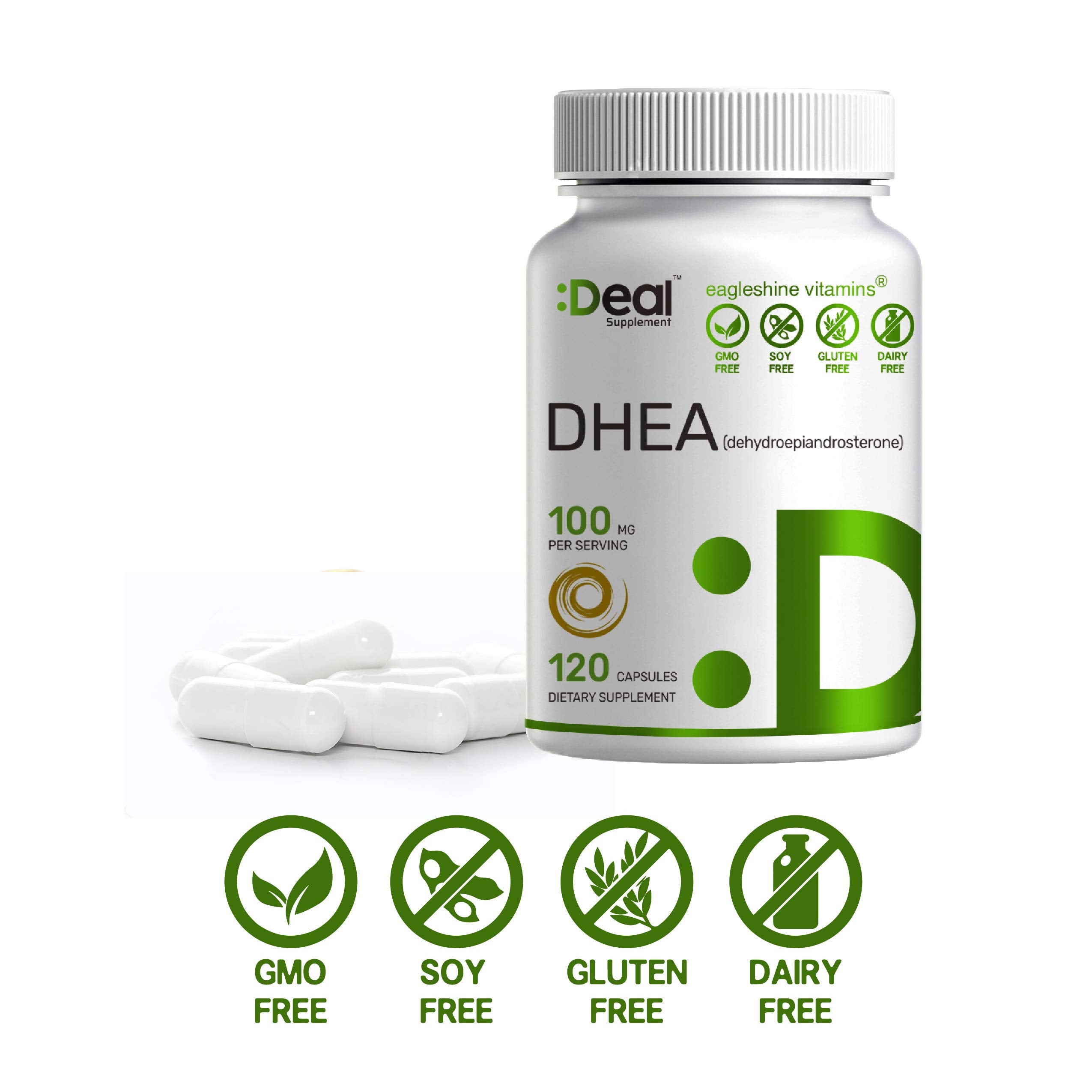 DHEA capsules for active lifestyle