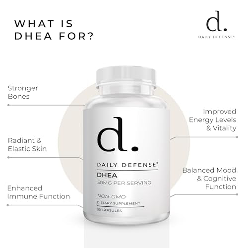 DHEA capsules for active lifestyles