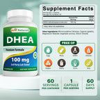 DHEA capsules for hormonal balance