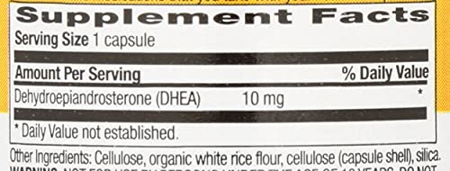 DHEA capsules for hormonal balance