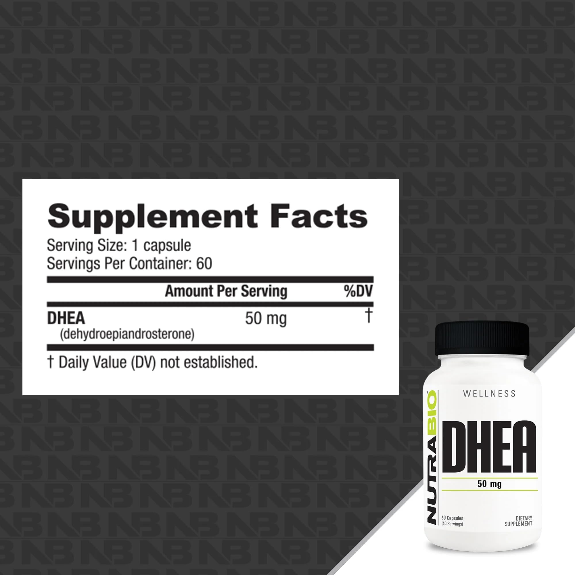 DHEA capsules for hormonal balance