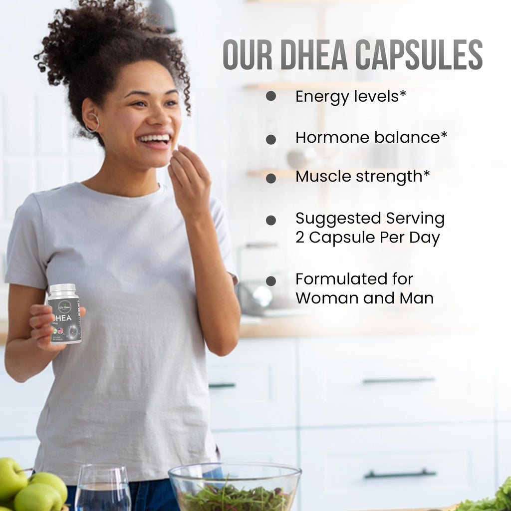 DHEA capsules for immune health
