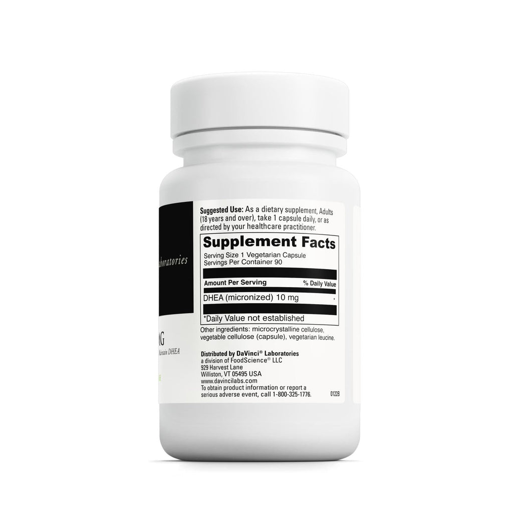 DHEA capsules for men's health support