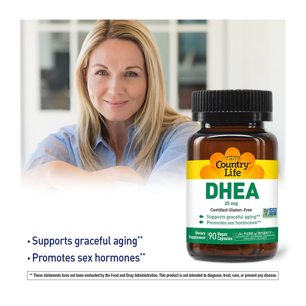 DHEA capsules for overall vitality