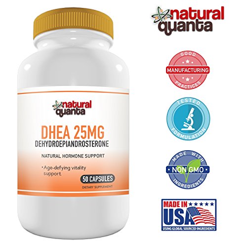 DHEA capsules for wellness support