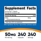 DHEA capsules for women's health