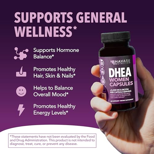 DHEA capsules support hormonal balance