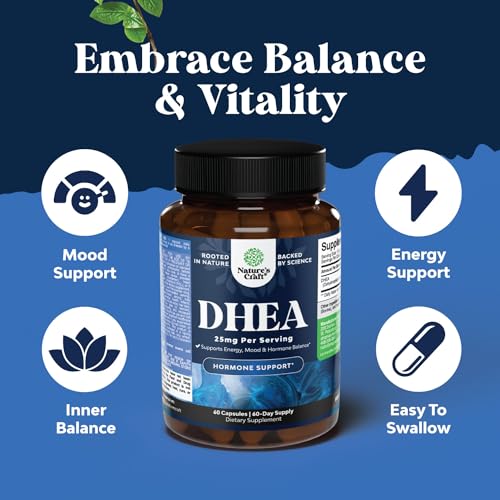 DHEA capsules to support brain function