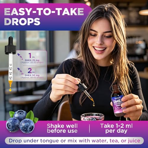 DHEA drops for improved stamina